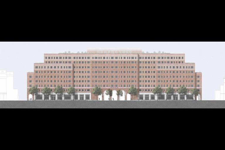 Eric Parry unveils redevelopment of Dolphin Square flats | News ...